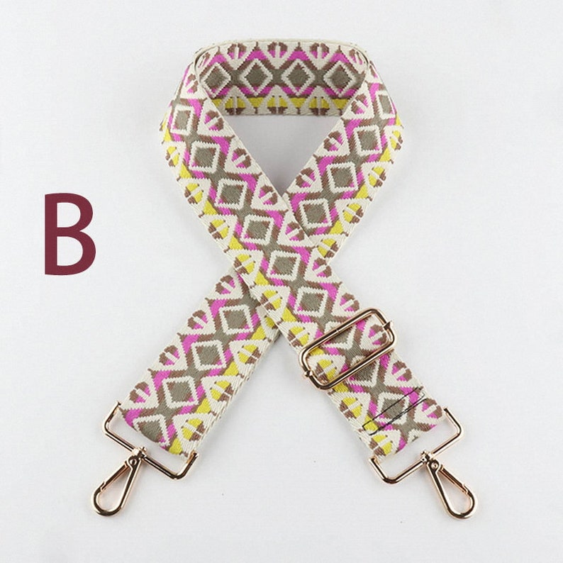 Colorful Style Shoulder Straps,crossbody Bag Strap,guitar Strap for ...