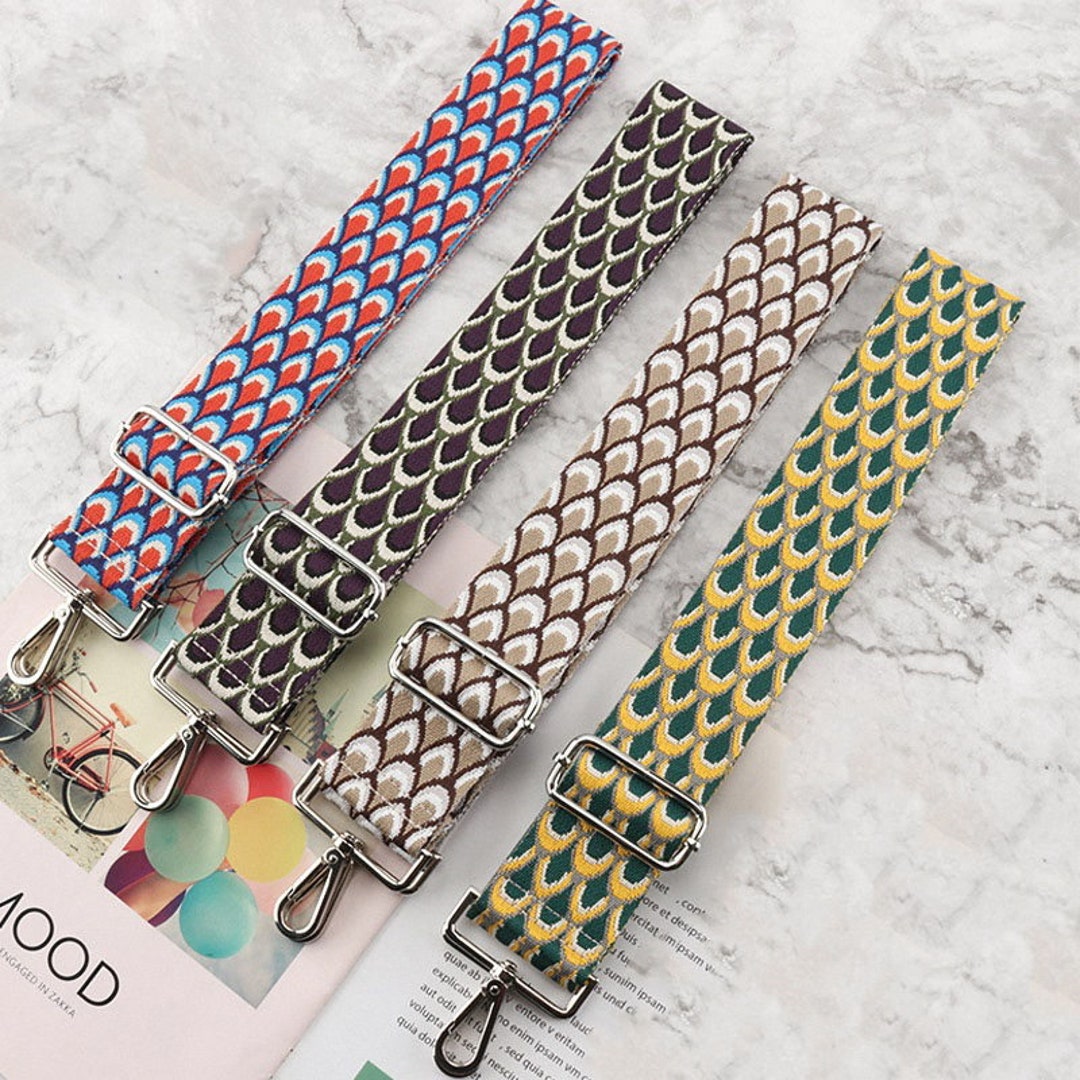 Peacock Ribbon Wide Shoulder Strap,crossbody Straps,purse Straps ...