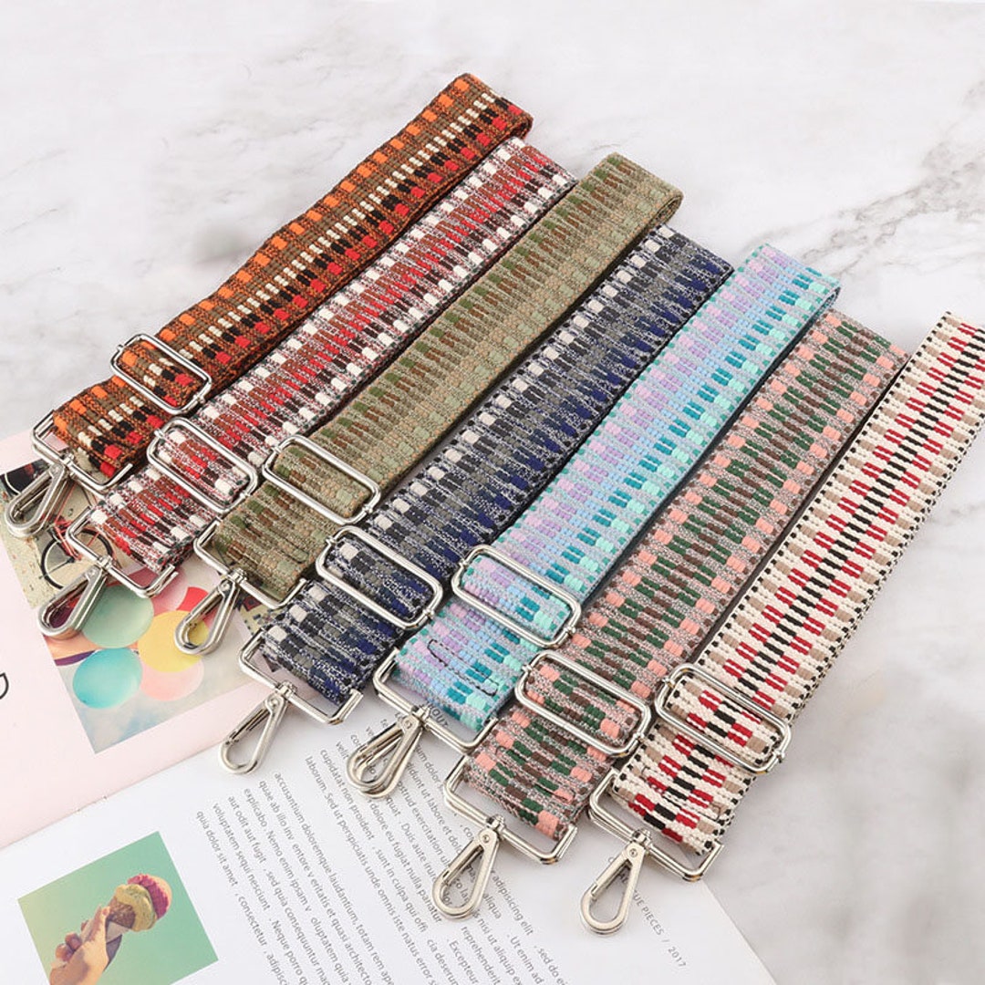 Stripe Shoulder Straps,wide Shoulder Strap,crossbody Straps,purse ...