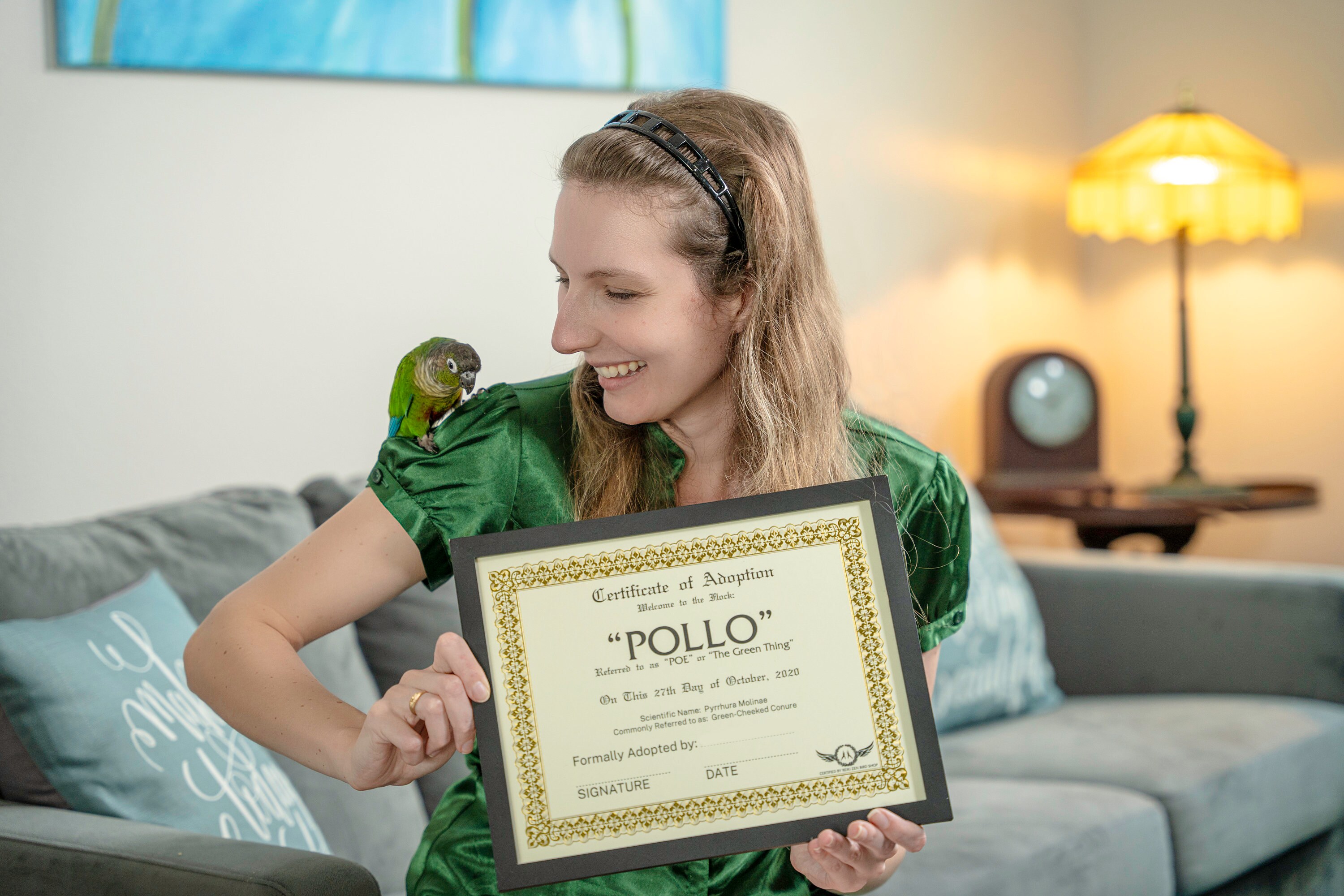 Bird Certificate of Adoption/hatch Free Shipping - Etsy