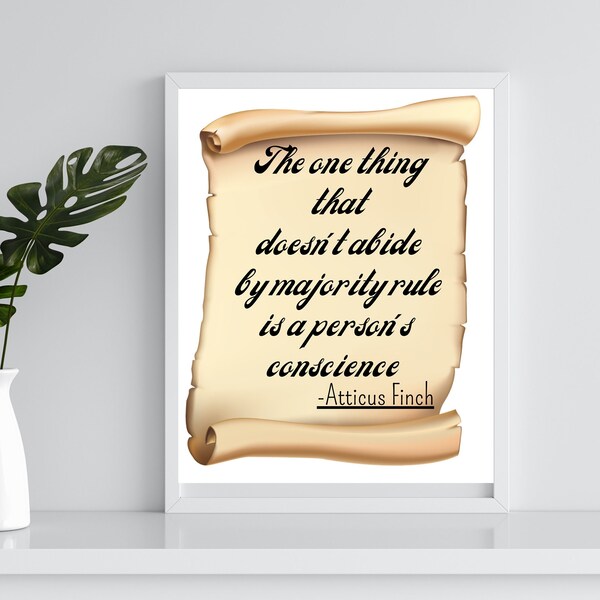 Atticus Finch - Etsy