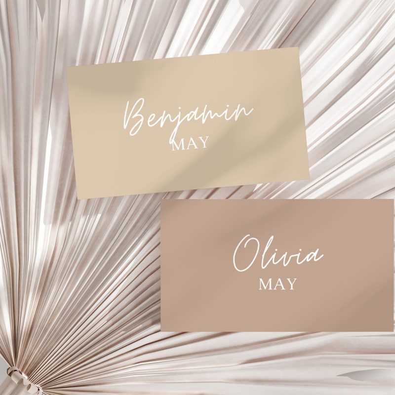Name Place Cards - Etsy