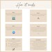 Arch Table Number Sign Template, Beige Brown Minimalist Wedding Table ...