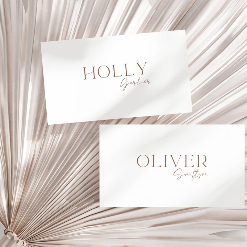 Name Place Cards - Etsy