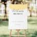 Curve Minimalist Welcome Sign Template, Arch Birthday Welcome Poster ...