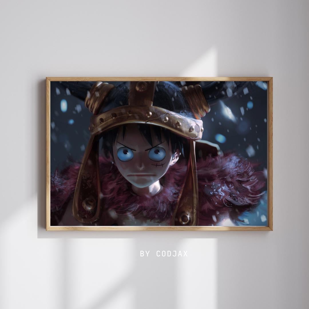 Luffy Elbaph Poster - Elbaph Fanart by Codjax | Anime Wall Art Print - Etsy