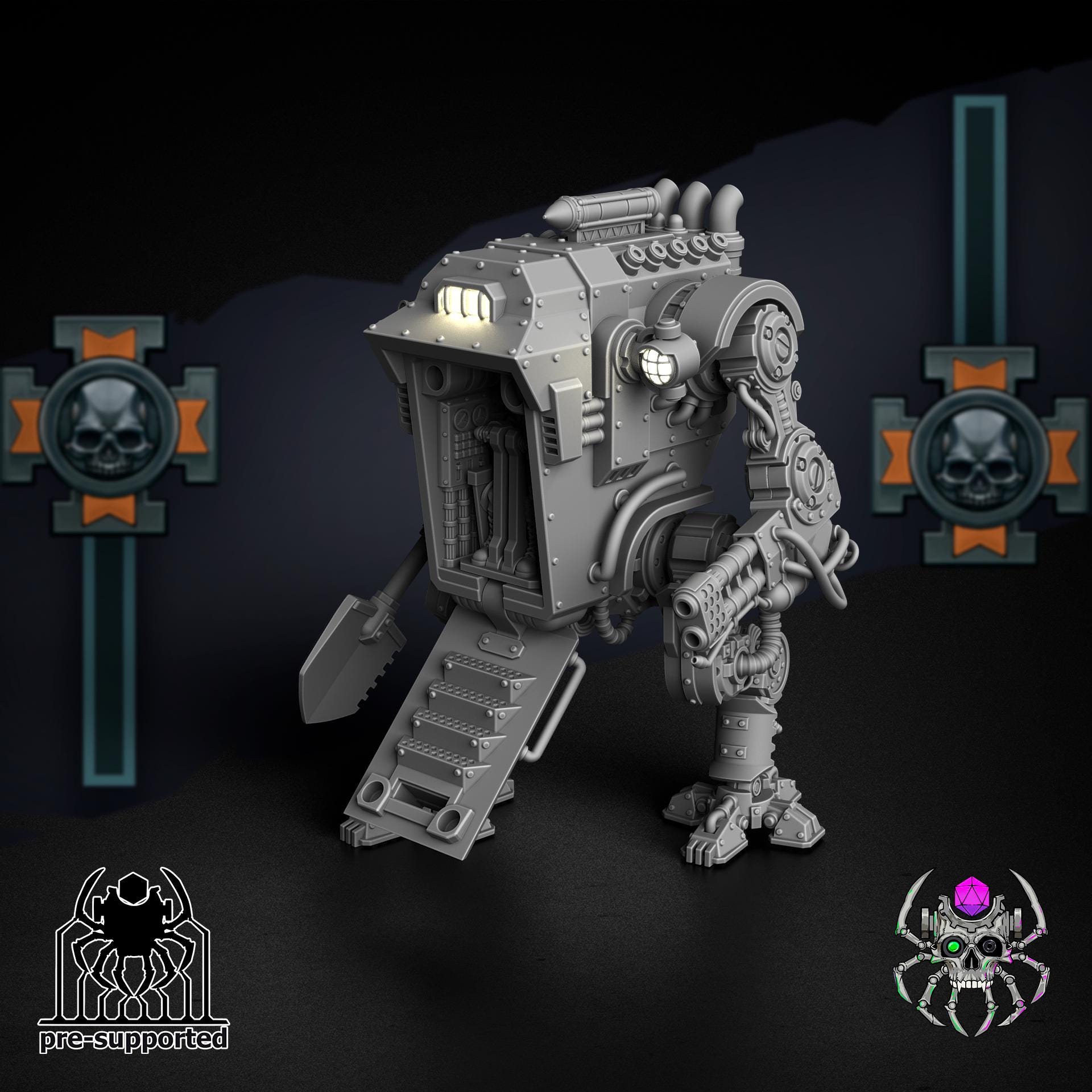 Troglodyte Walker | Korps of Ashes | Miniature Wargaming - Etsy