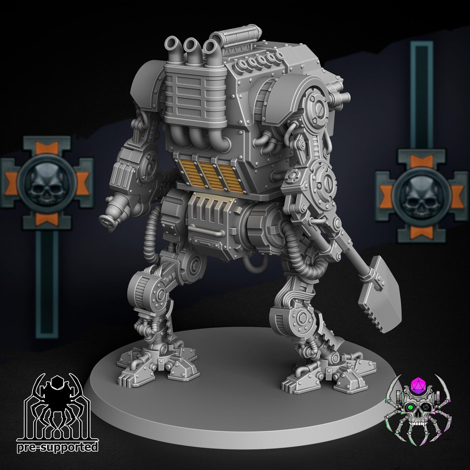 Troglodyte Walker | Korps of Ashes | Miniature Wargaming - Etsy