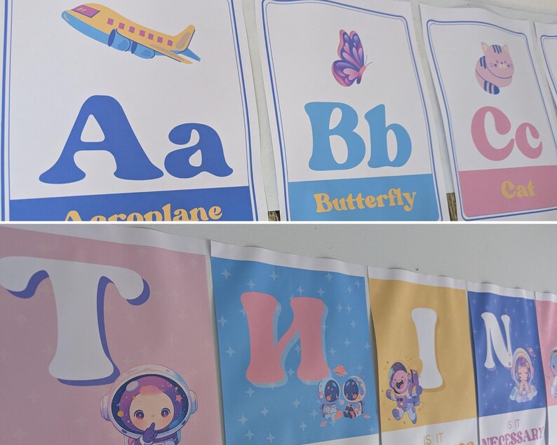Classroom Decor Posters Bundle: Editable, Printable (PDF Download) - Etsy