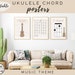 Ukulele Chord Posters - Printable for Music Classroom, Homeschool ...