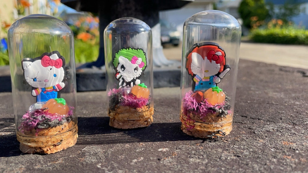 Mini Horror Kitty Terrarium - Etsy