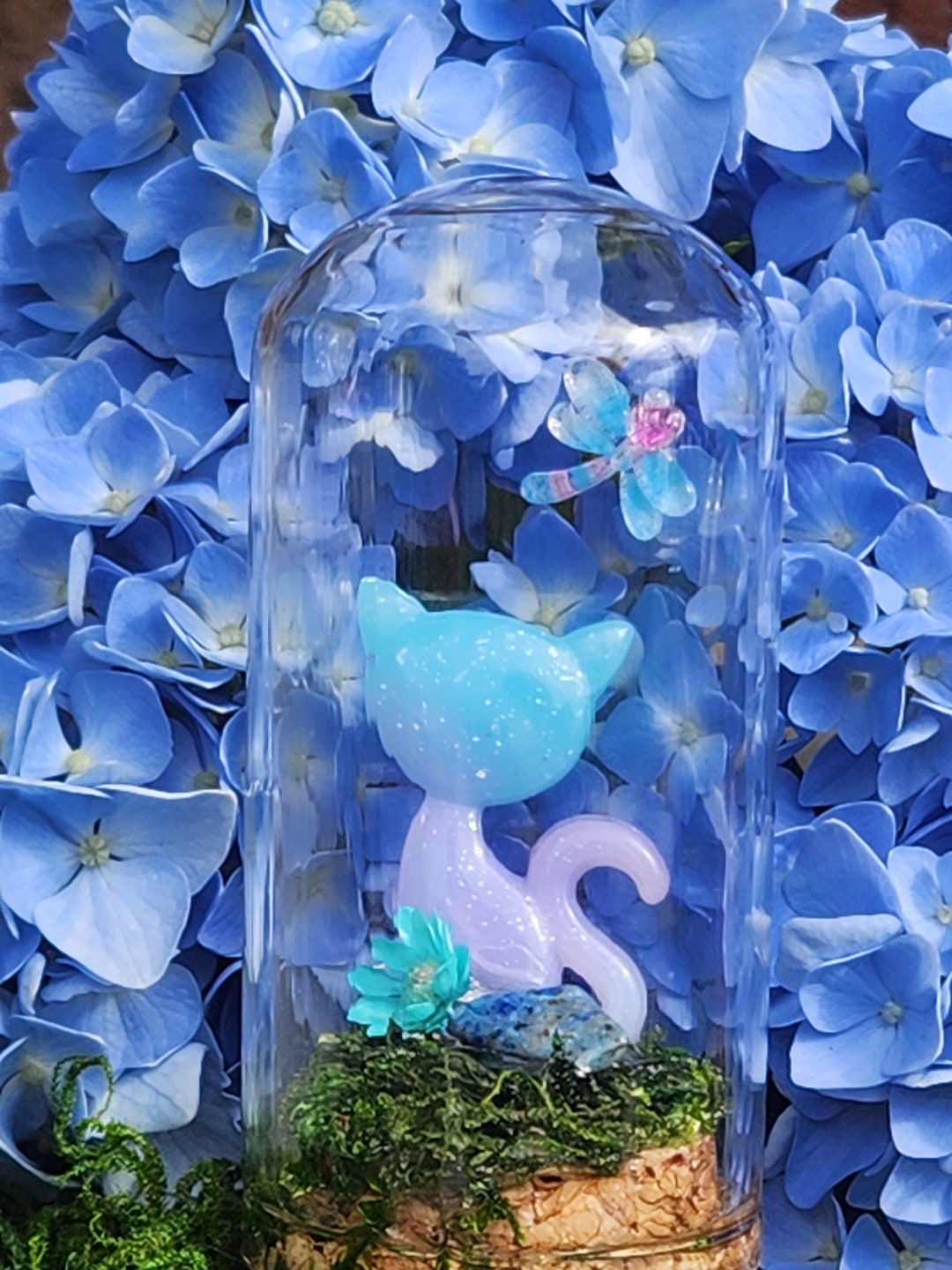 Mini Cat Terrarium - Etsy