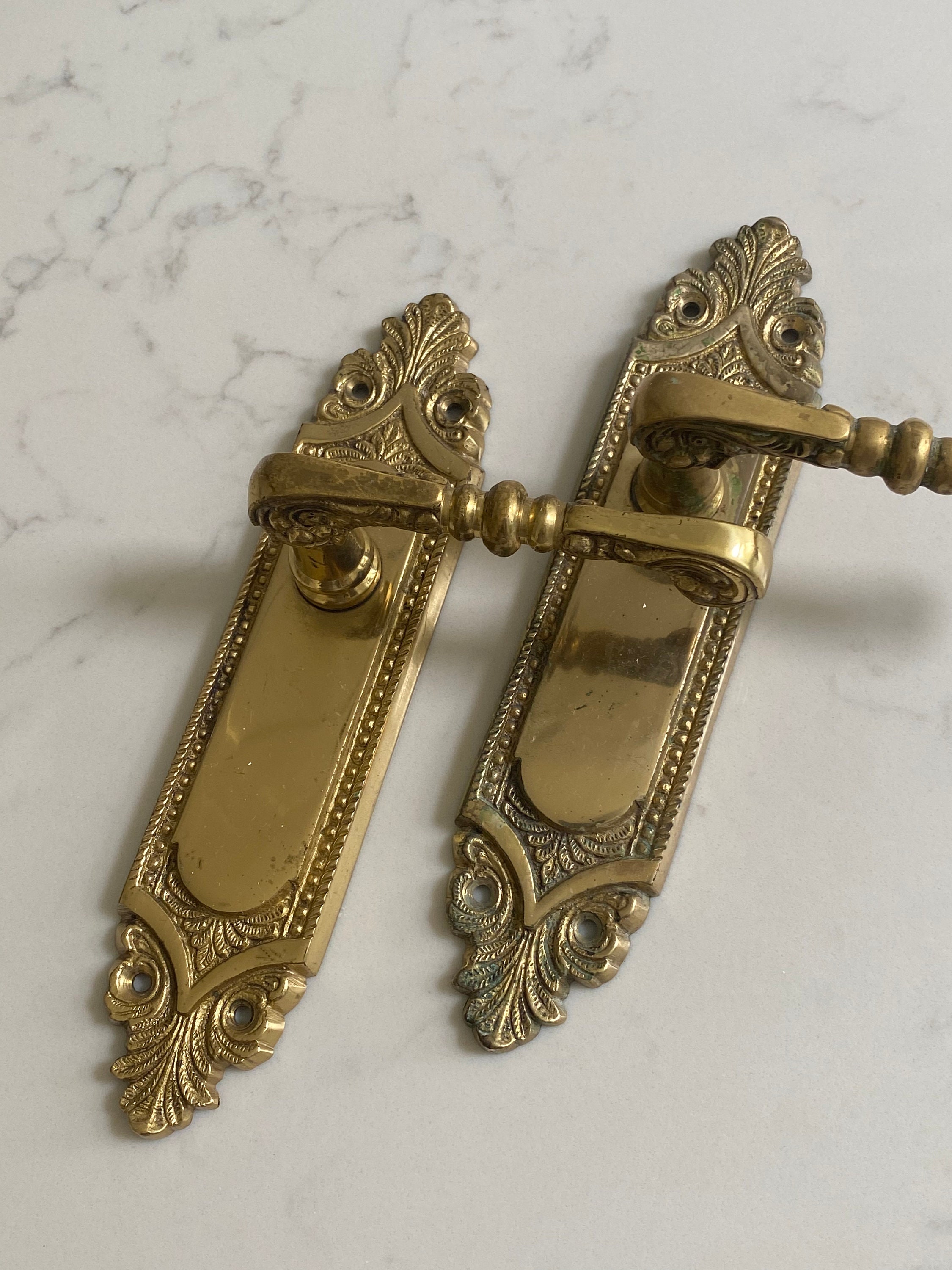 Ornate Decorative Parisian Traditional Antique Door Handle - Etsy UK