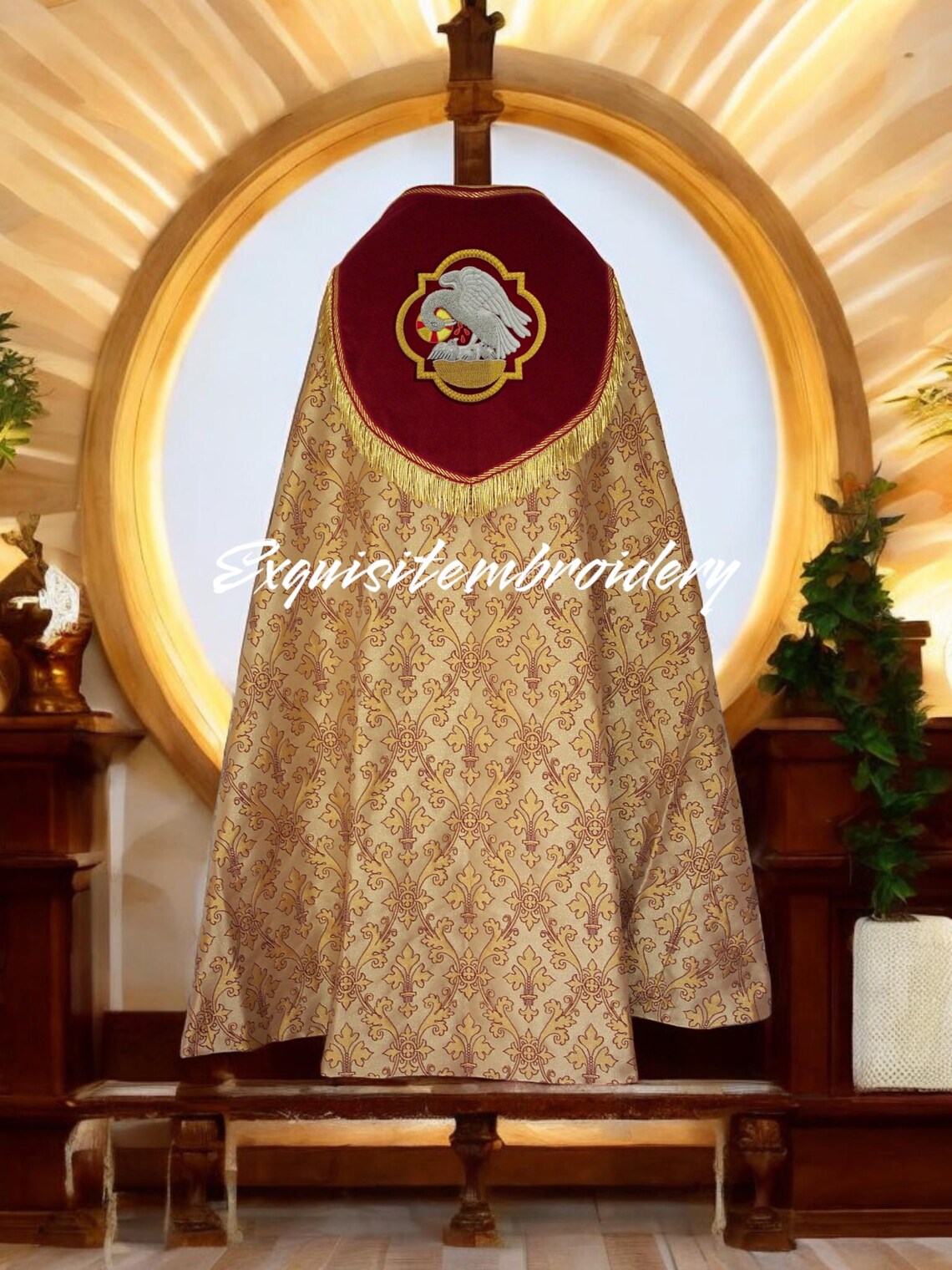 Pelican Appliqué for Catholic Vestment Hand Embroidered, Catholic Items ...