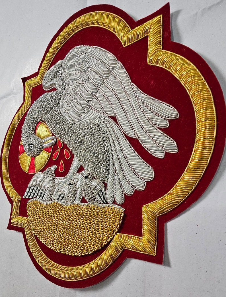 Pelican Appliqué for Catholic Vestment Hand Embroidered, Catholic Items ...