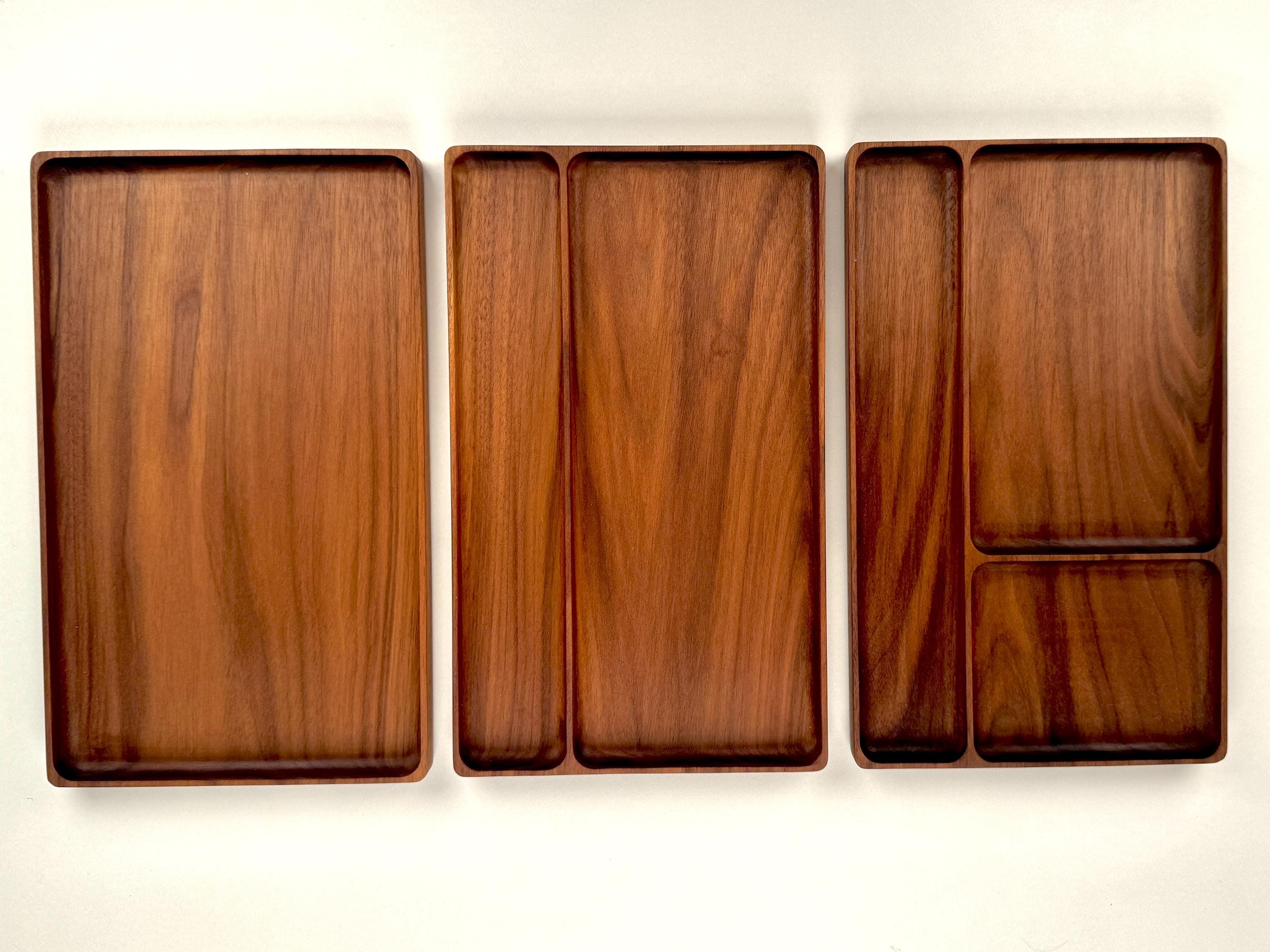Valet Tray Wooden Catchall Tray Wood Valet Tray Personalized Catchall ...