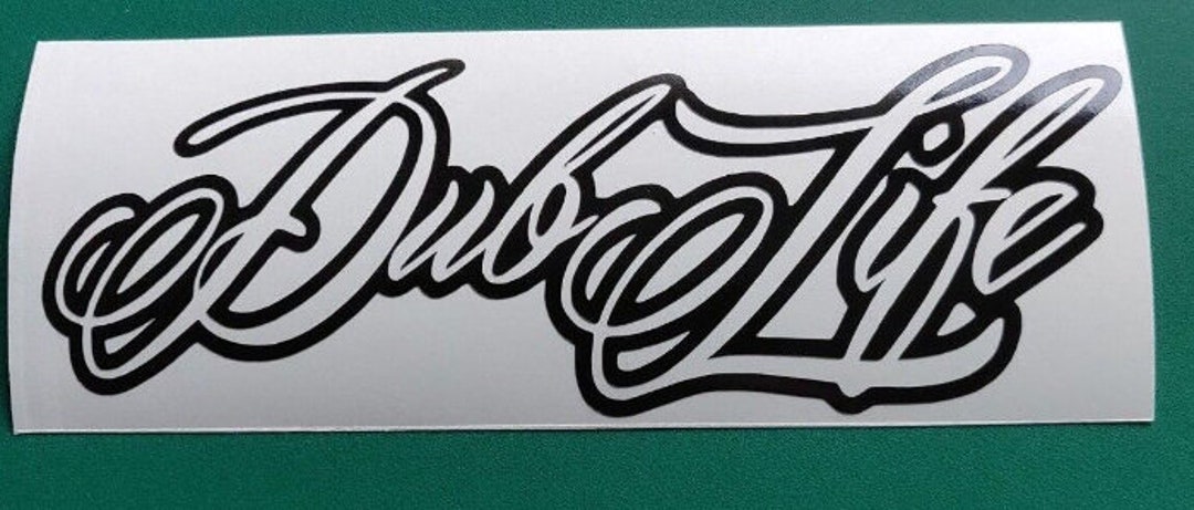 Dublife Stickers Campervan Decals Motorhome Vinyl Vanlife Vw - Etsy