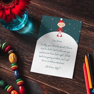 Personalized Elf on the Shelf Letters Custom Christmas Notes for Kids ...