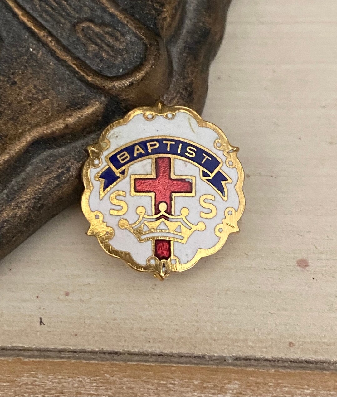 Baptist Sunday School Lapel Pin - Etsy