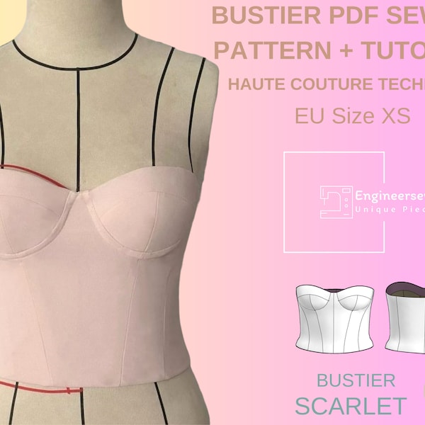 Bustier Top - Etsy