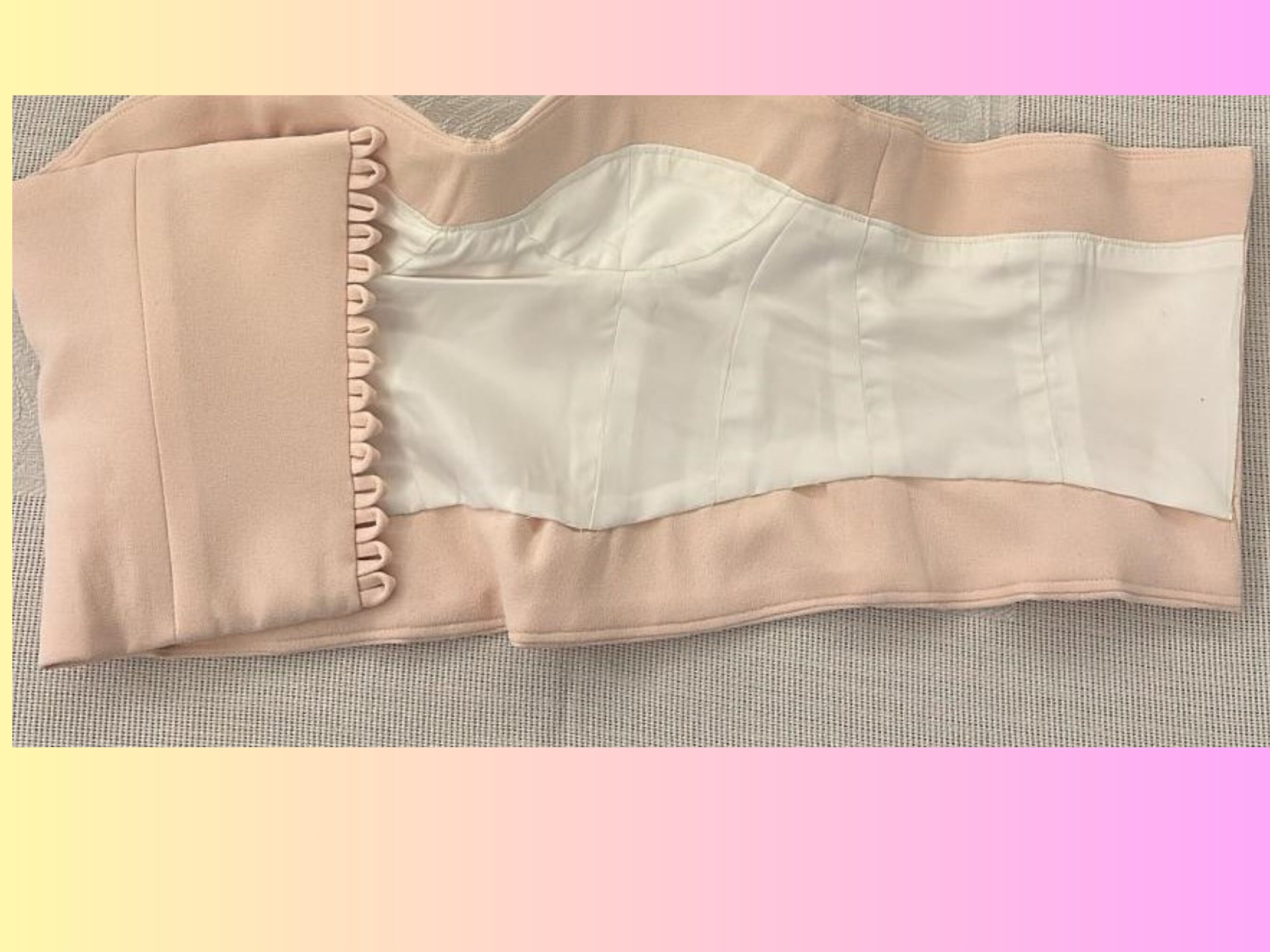 Bustier Pattern | Size L | Cupped Bustier Top PDF Sewing Pattern ...