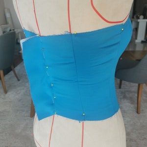 Bustier Pattern | Size XS to XL | Bustier Top PDF Sewing Pattern ...