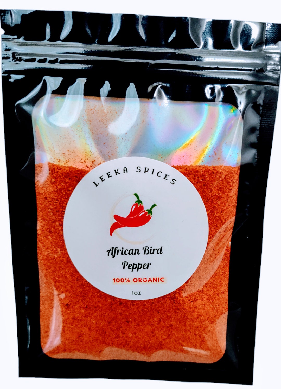 Premium African Bird Pepper Powder 1oz Extremely Hot Chili Pepper ...