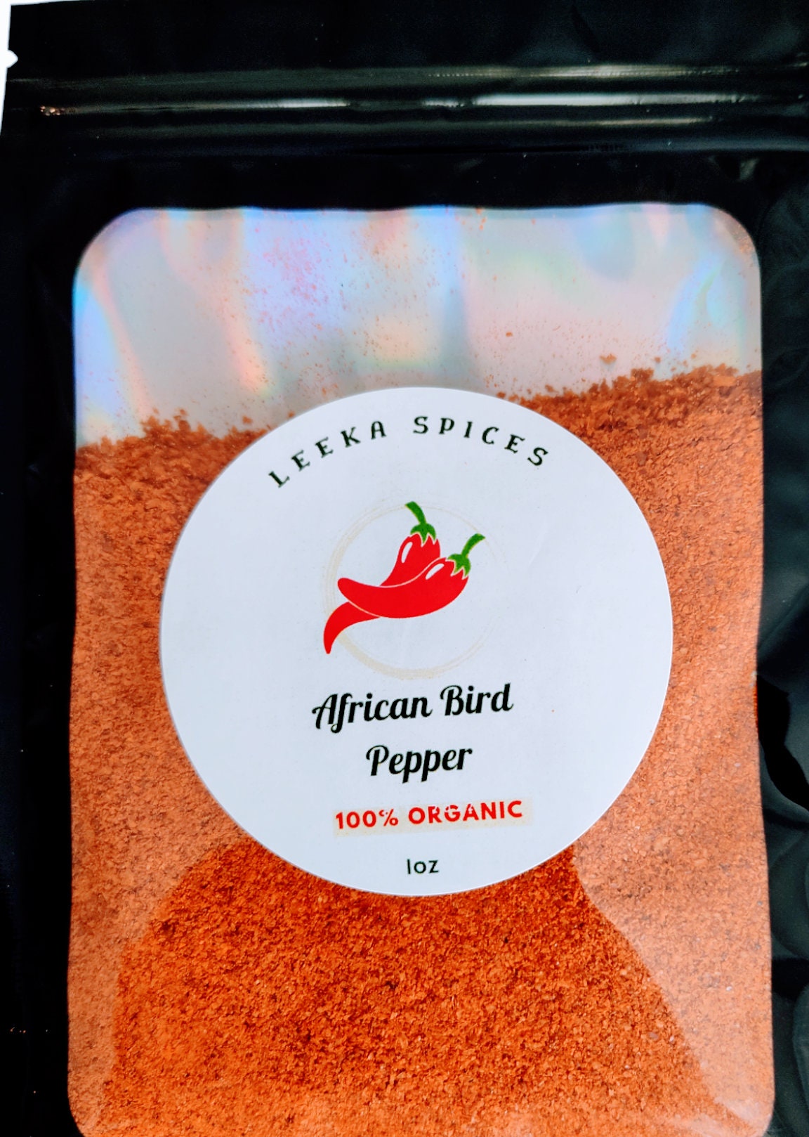 Premium African Bird Pepper Powder 1oz Extremely Hot Chili Pepper ...