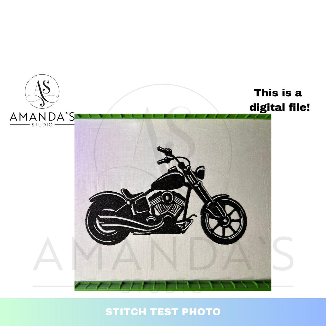 Motorcycle Embroidery Design,digital Project Pattern,diy Modern ...