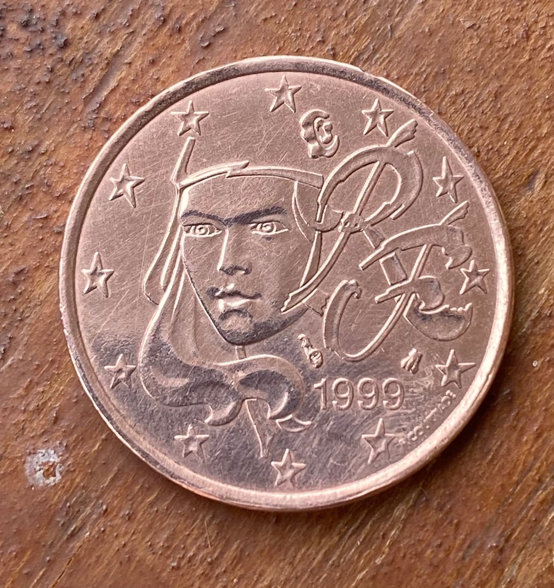 Pi ce 5 Centimes 1999 France Etsy France pi-ce-5-centimes-1999-france-etsy-france