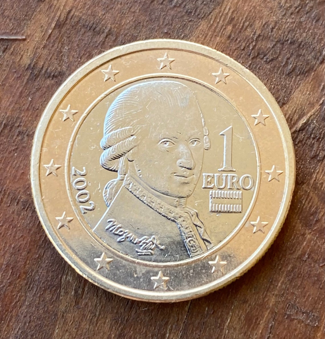 1 Euro 2002 Austria - Etsy