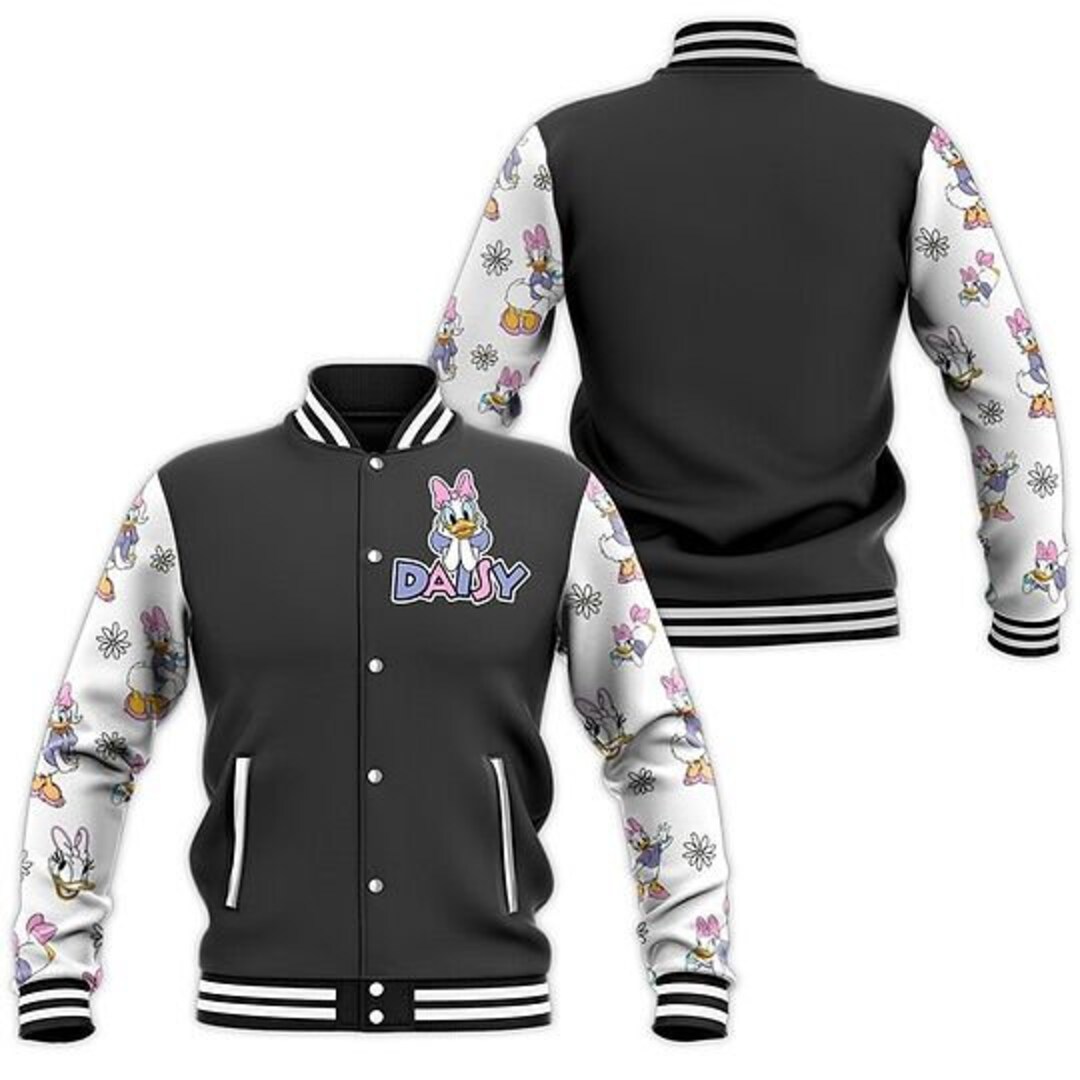Daisy Duck Disney Baseball Jacket Disney Daisy Duck Coats - Etsy