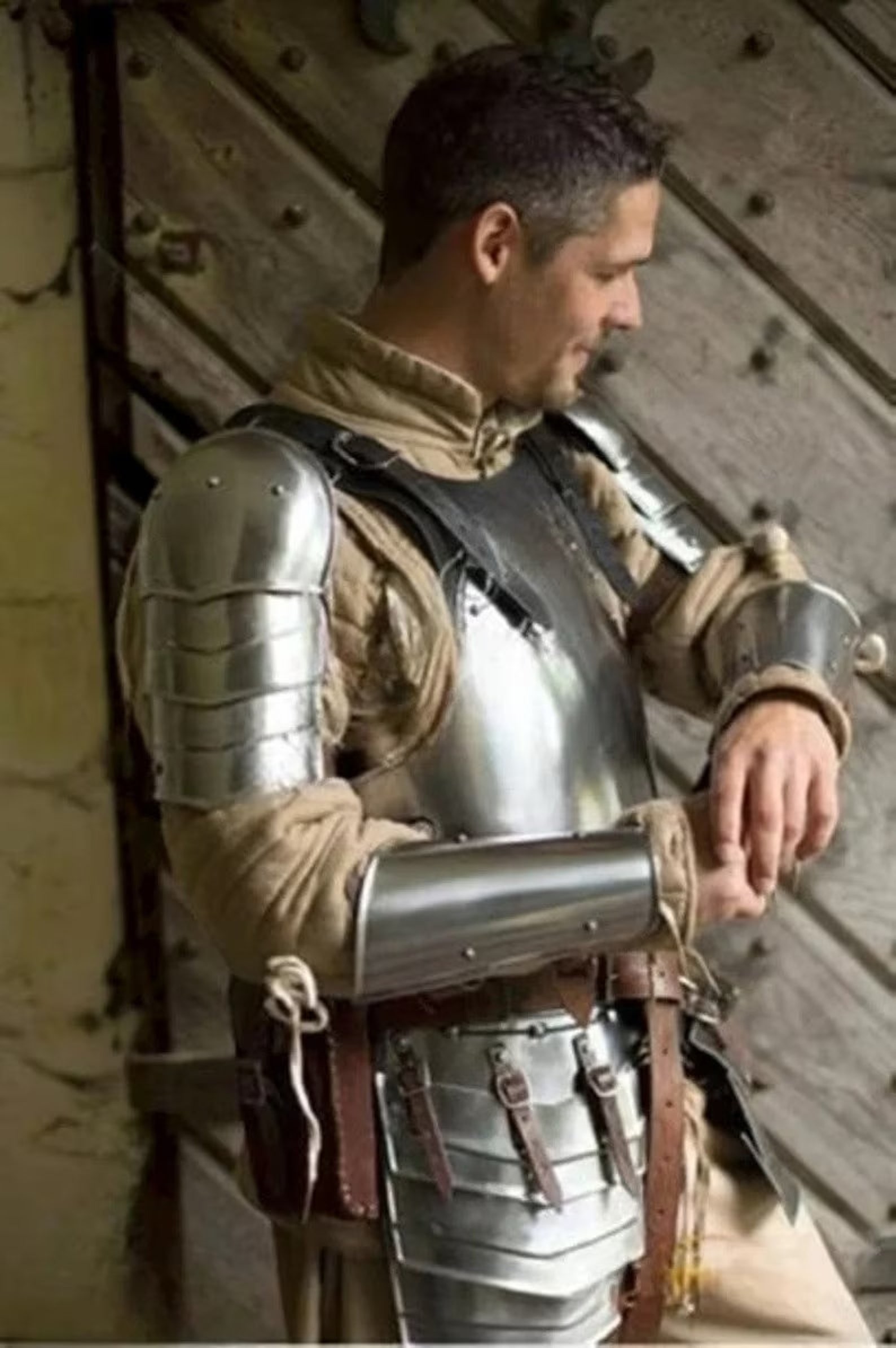 Medieval Full Body Armor Suit Wearable, Undead Knight Fighting Armor ...