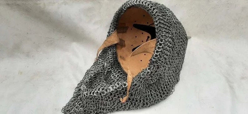18GA Steel Medieval Turban Islamic Face Mask Helmet Costume Armor ...