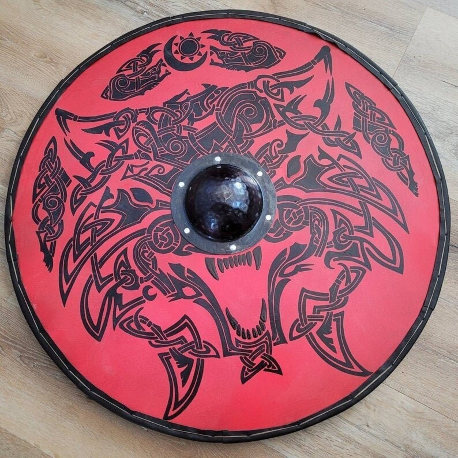 Medieval Viking 24'' Shield, Ragnar Viking Shield Battle Ready Viking ...
