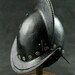 18 Gauge SCA Black Spanish Marion Helmet, Medieval Conquistador Costume ...