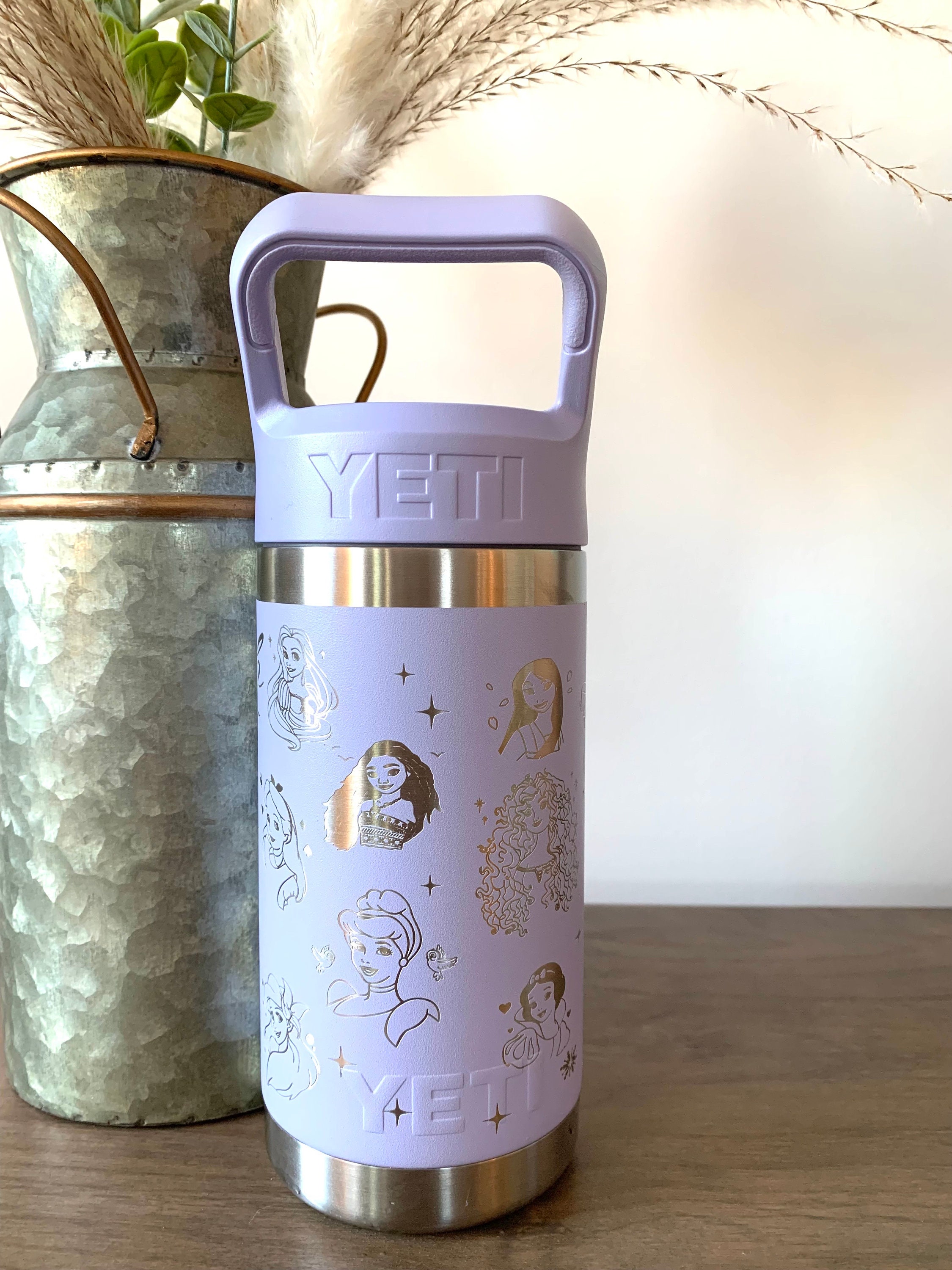 Disney Princess Tumbler, Disney Princess Engraved Yeti, Princess ...