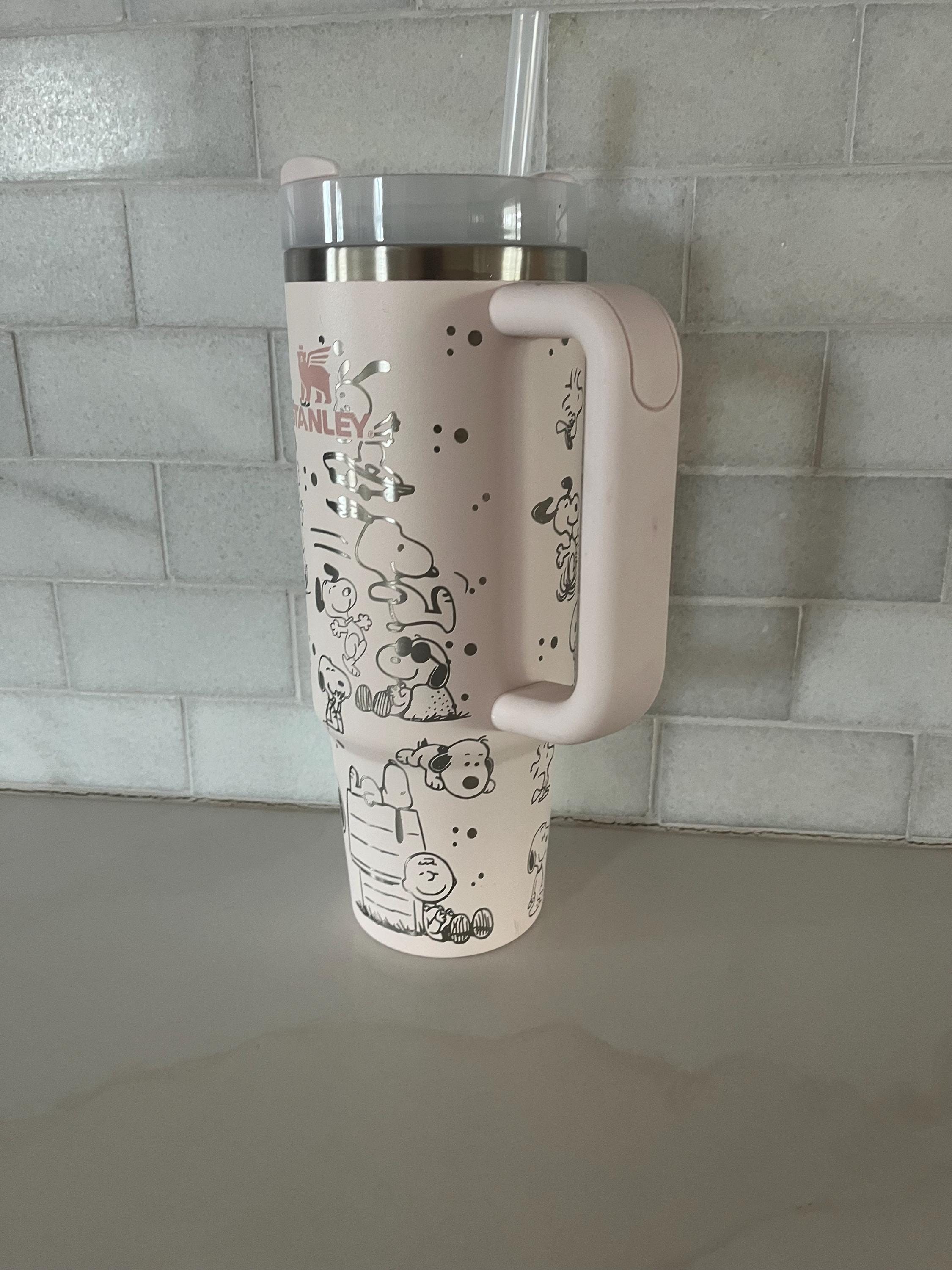 Laser Engraved Snoopy Stanley Tumbler, Peanuts Inspired - Etsy