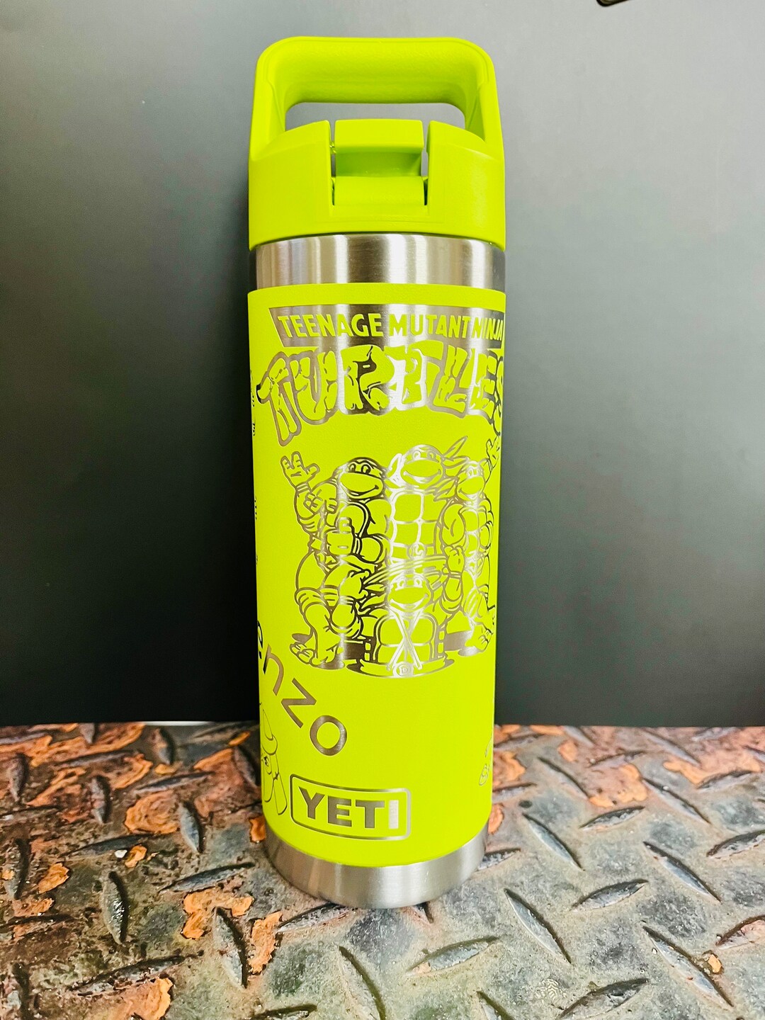 TMNT Engraved Yeti Tumbler, Ninja Turtle Cup - Etsy