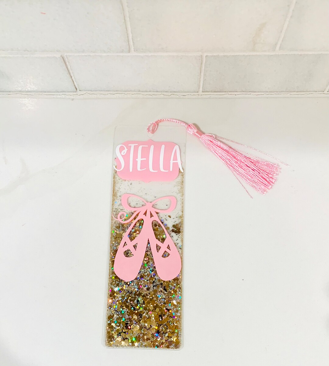 Dance Bookmark, Ballerina Bookmark, Custom Bookmark, Personalized ...