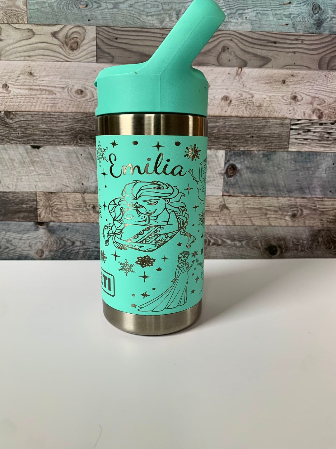Frozen 360 Engraved Tumbler, Elsa Cup, Anna Cup, Disney Cup - Etsy