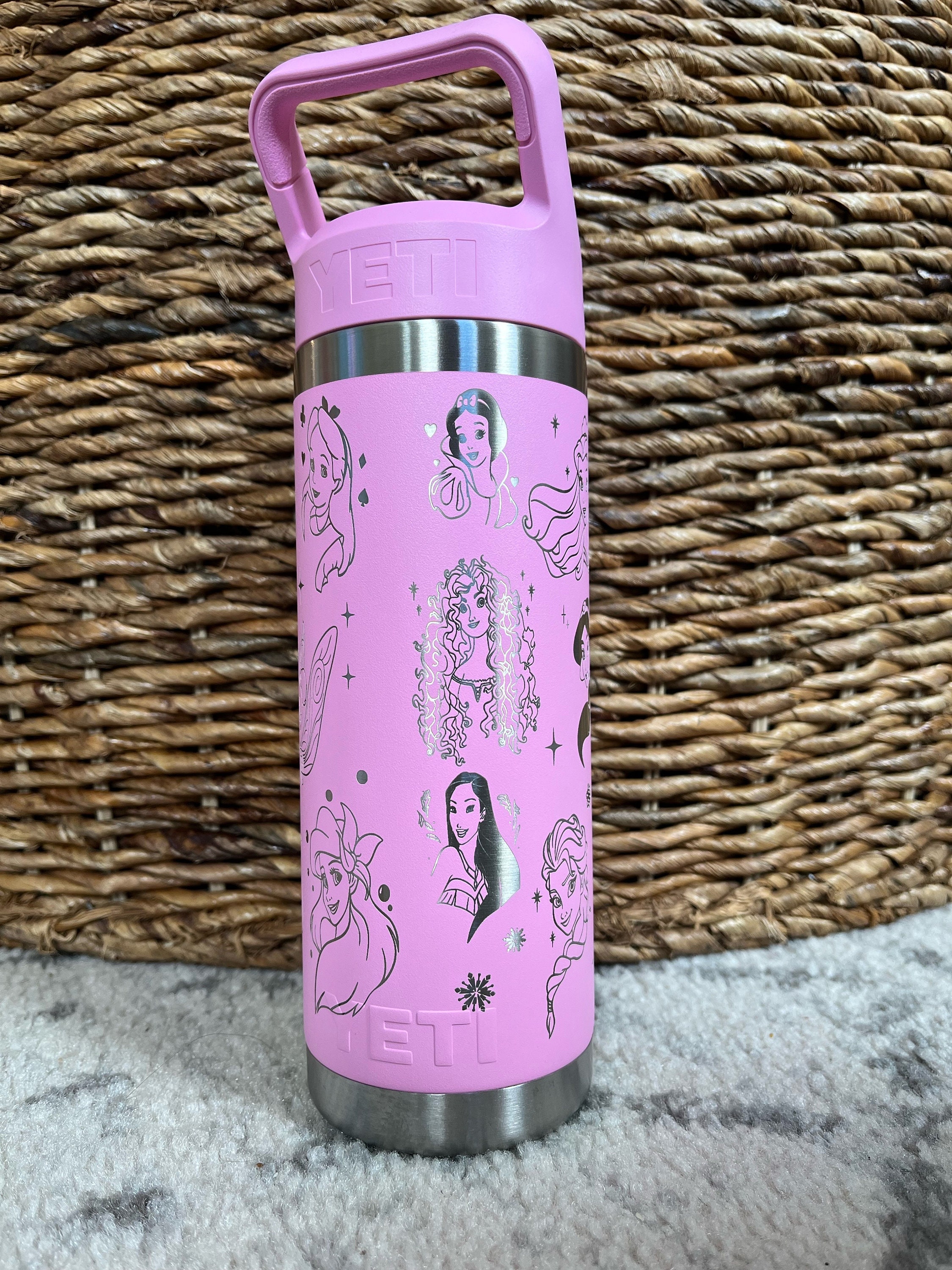 Disney Princess Tumbler, Disney Princess Engraved Yeti, Princess ...