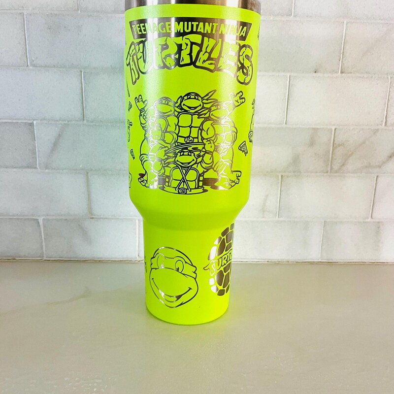 Turtle Tumbler - Etsy