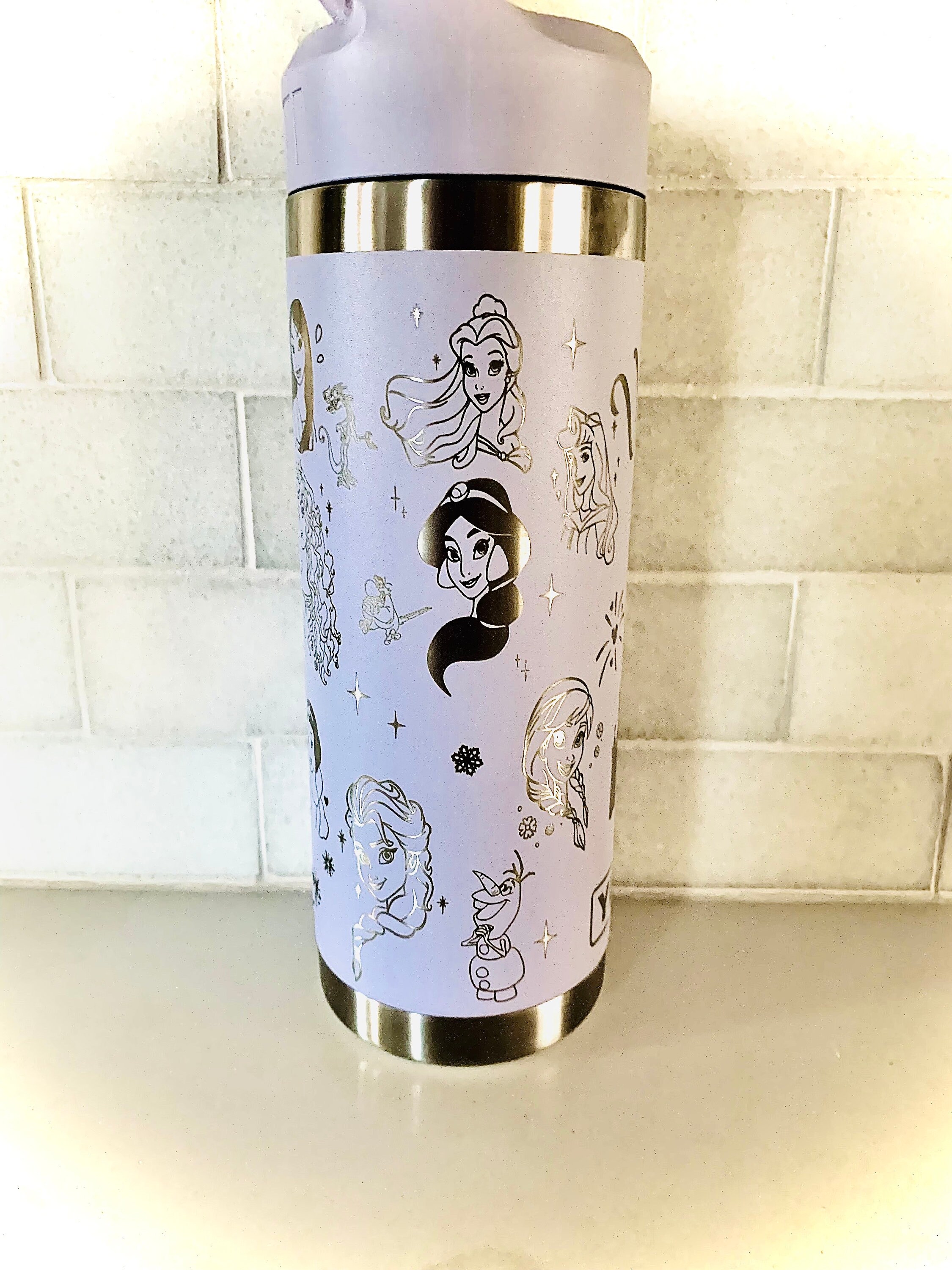 Disney Princess Tumbler, Disney Princess Engraved Yeti, Princess ...