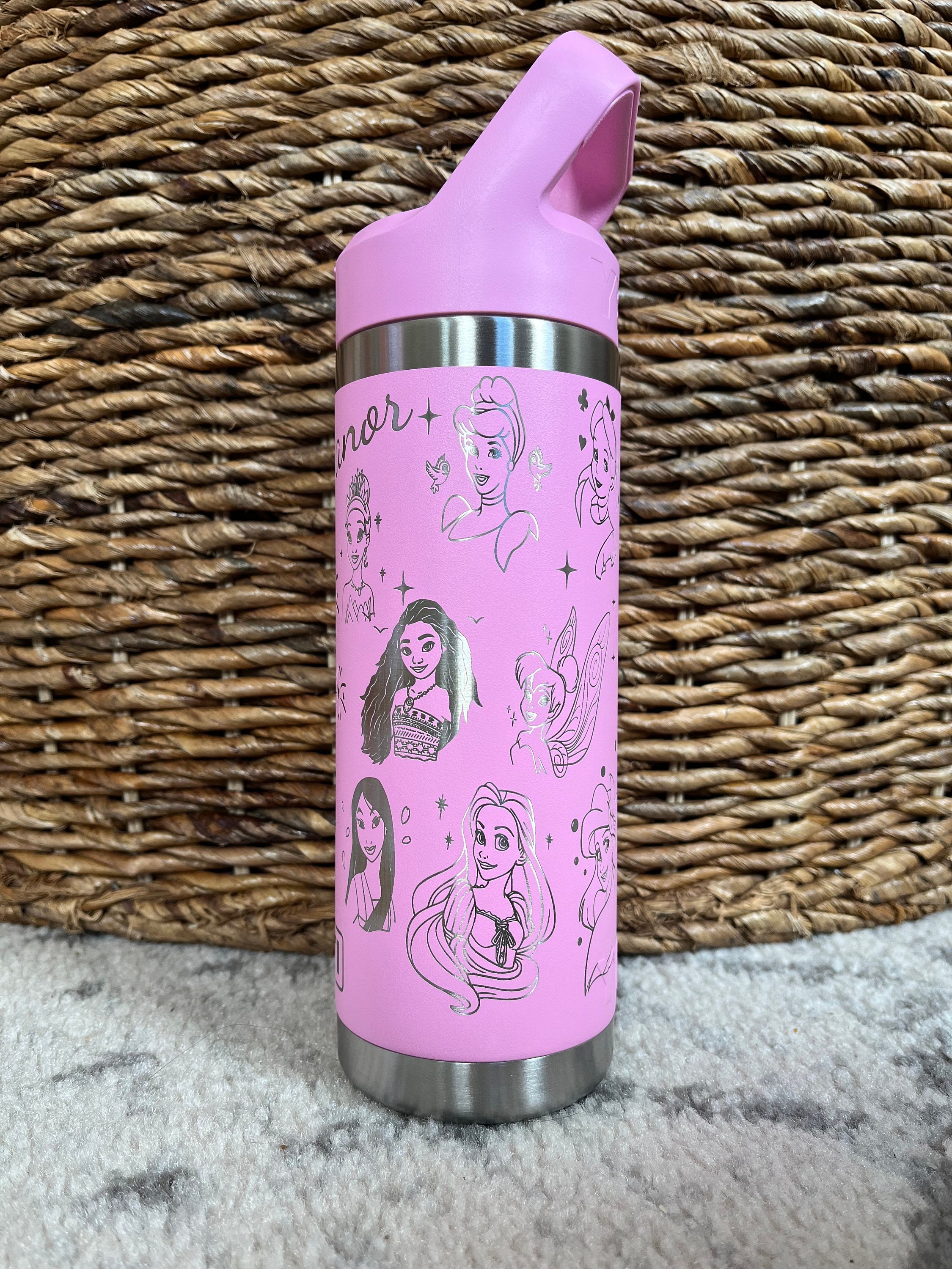 Disney Princess Tumbler, Disney Princess Engraved Yeti, Princess ...