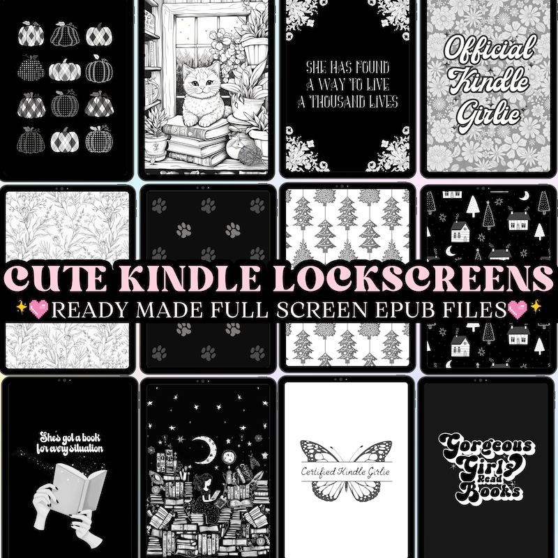 Cute Kindle Wallpaper - Etsy