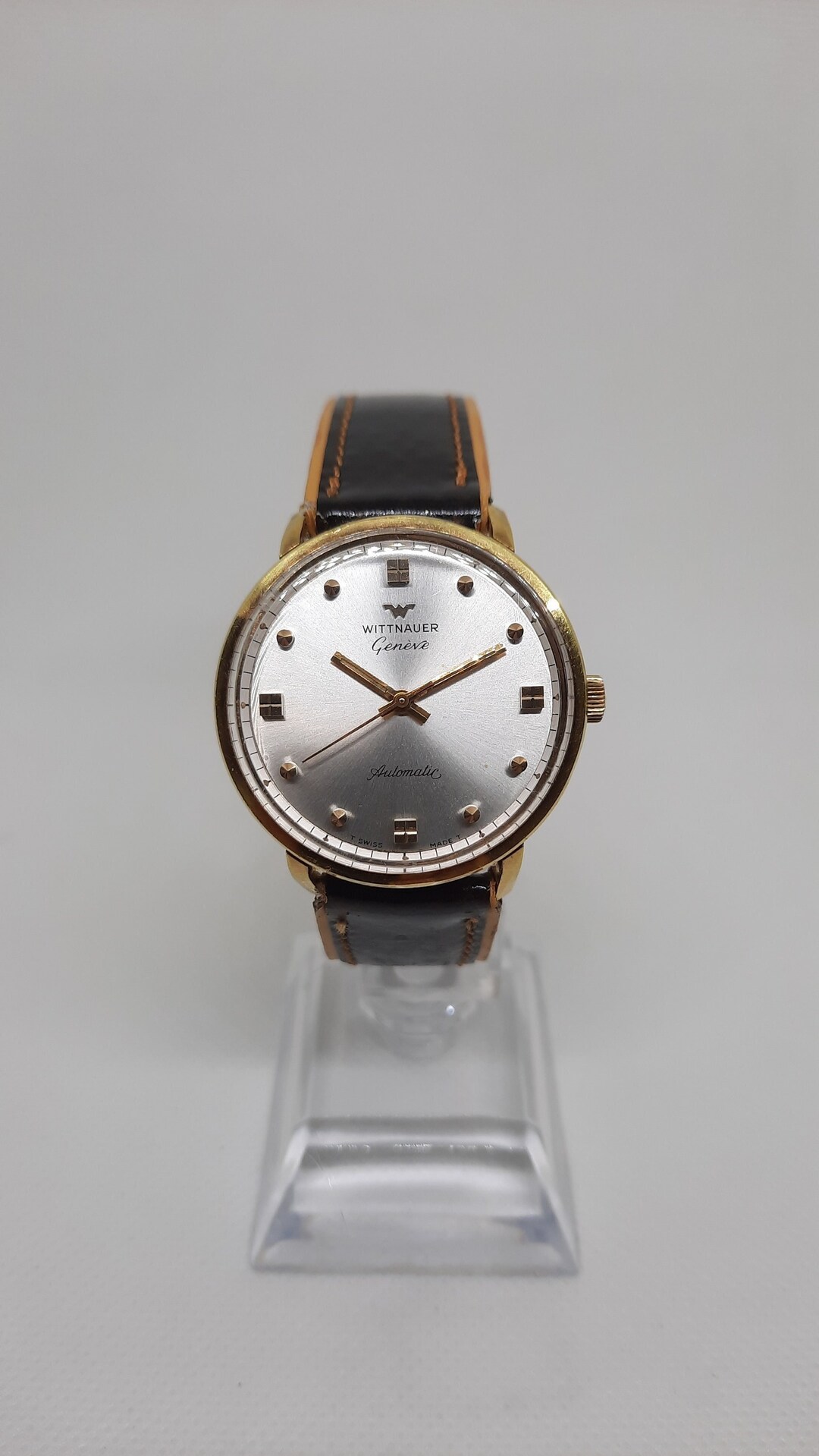 Vintage Wittnauer Longines Geneve Automatic Swiss Made Gold - Etsy