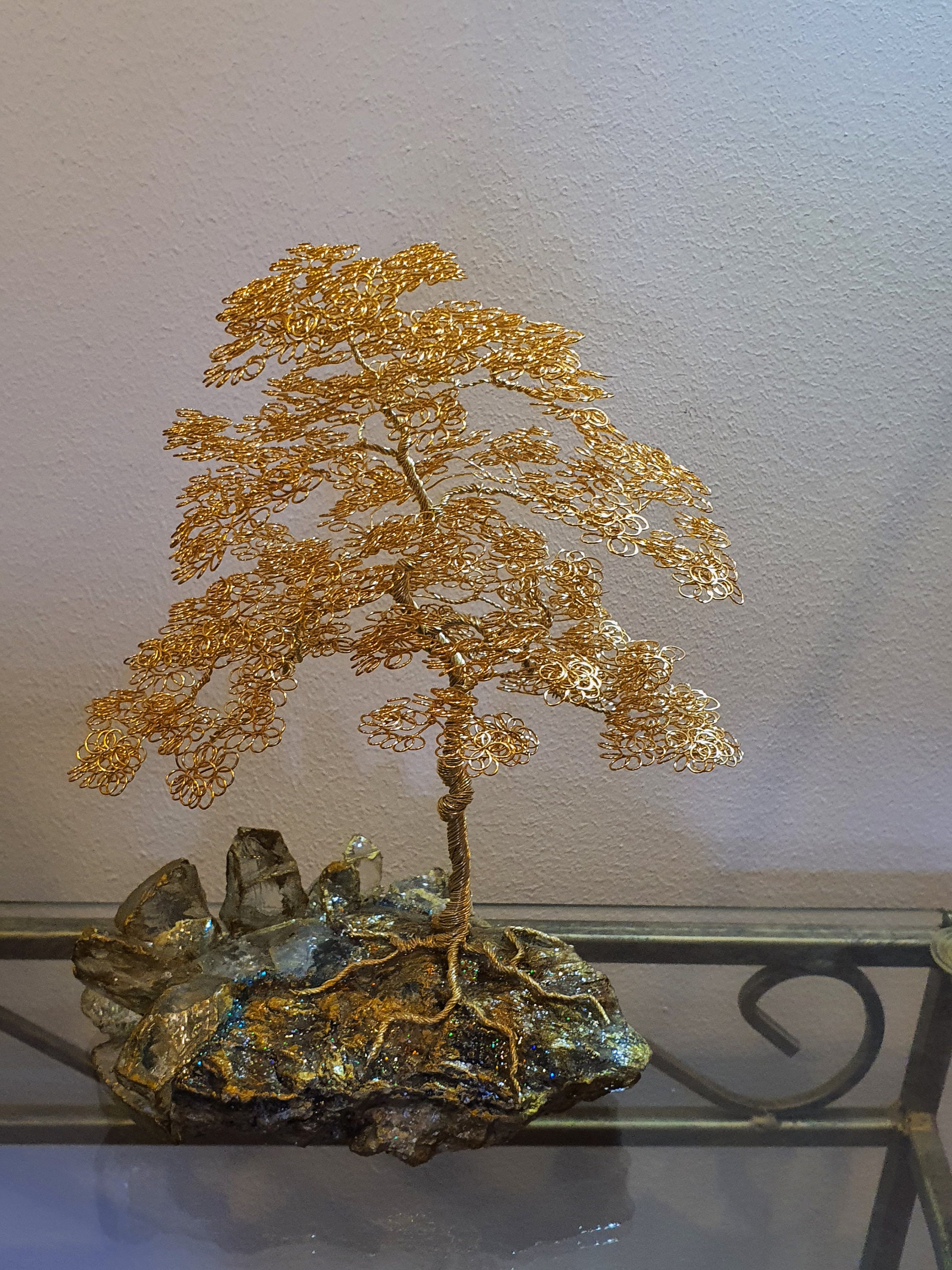 Wire Tree, Bonsai, Lucky Tree / Tree of Happiness - Etsy