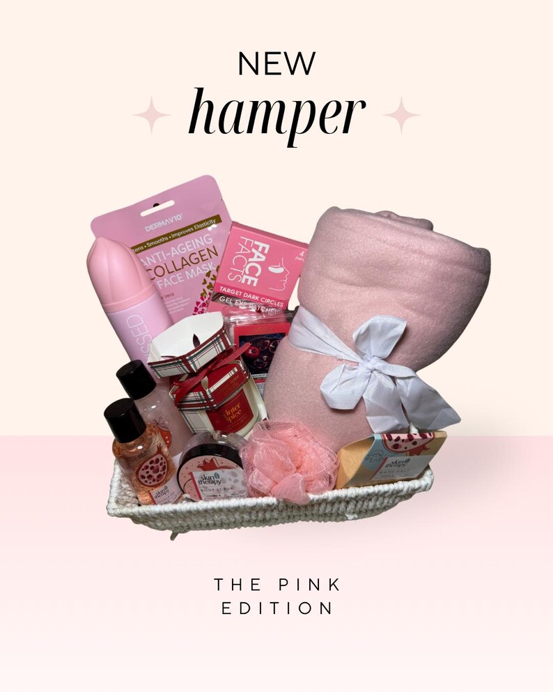 The Pink Edition Christmas Hamper Gift - Etsy