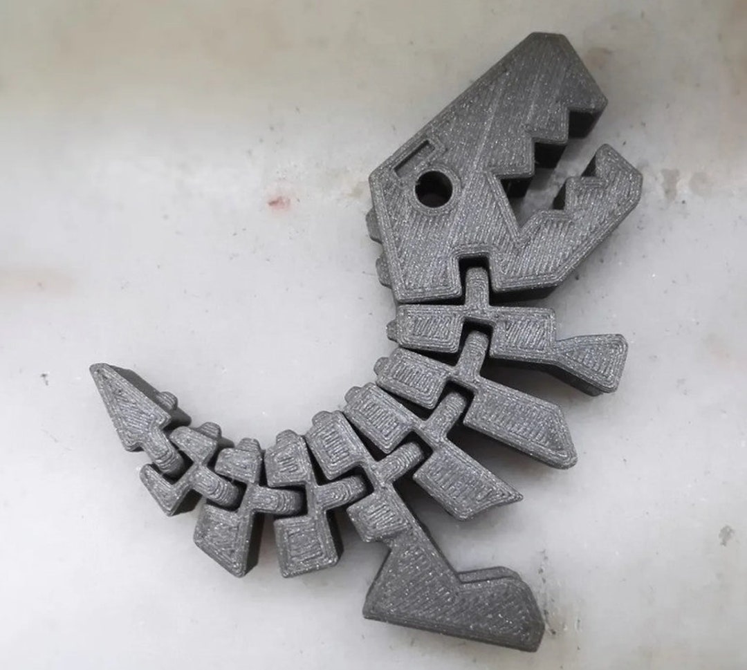 Flexi Rex 3D Printed Kids Toy - Etsy